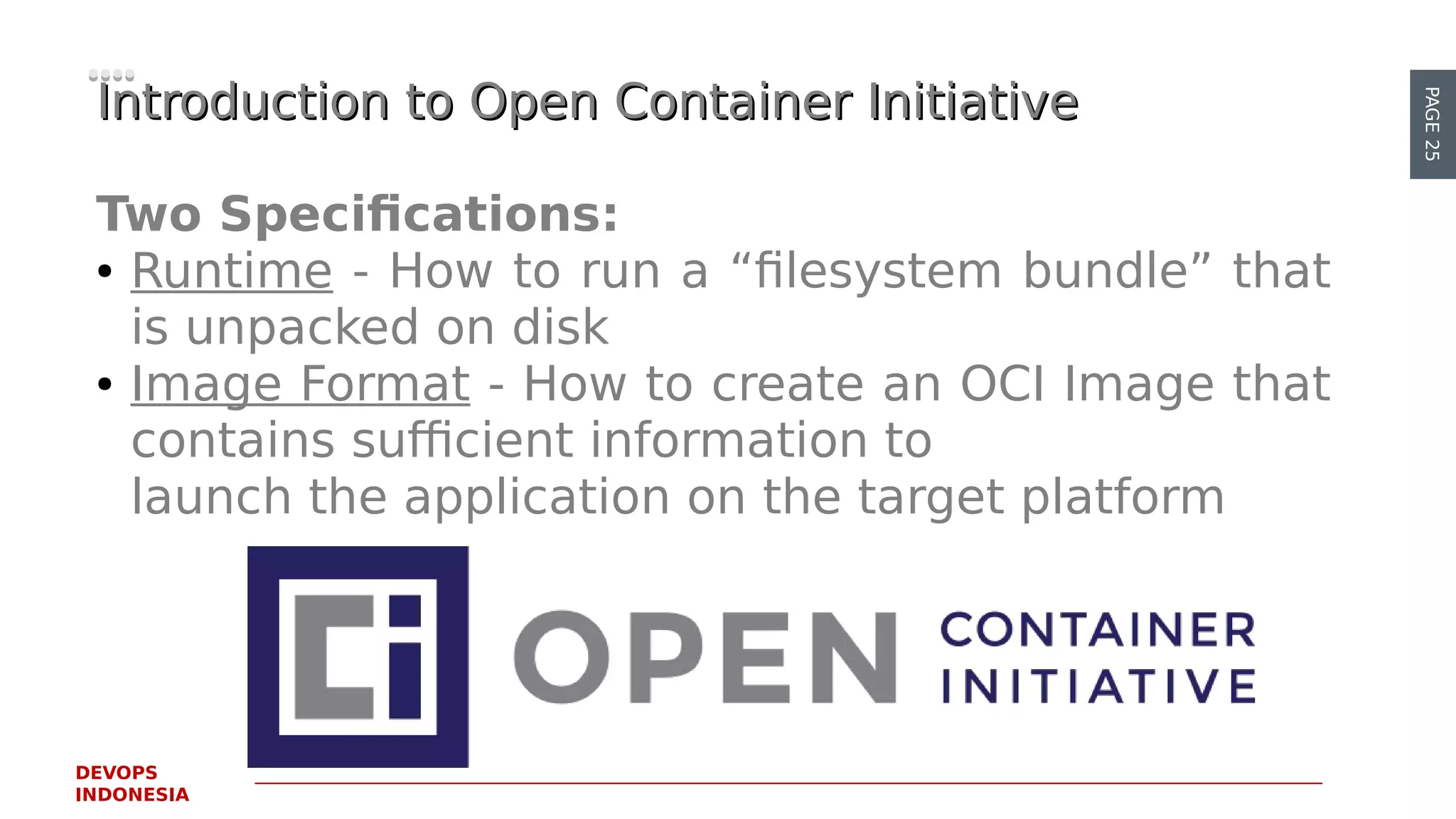 Devops indonesia - The Future Container | PDF