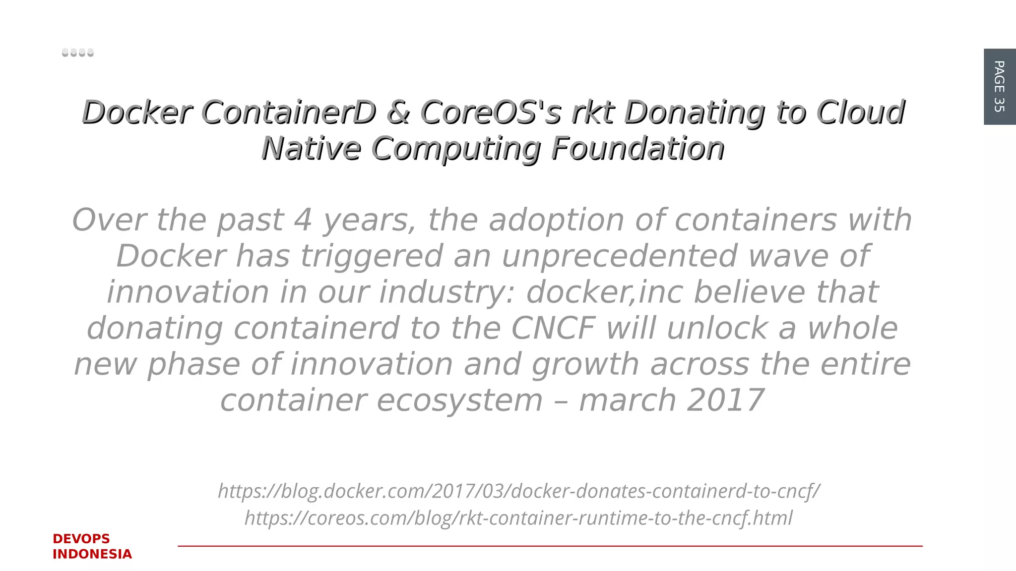 Devops indonesia - The Future Container | PDF