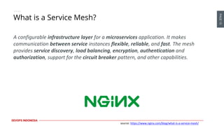 DevOps Indonesia #8 - Service Mesh with Istio | PPT