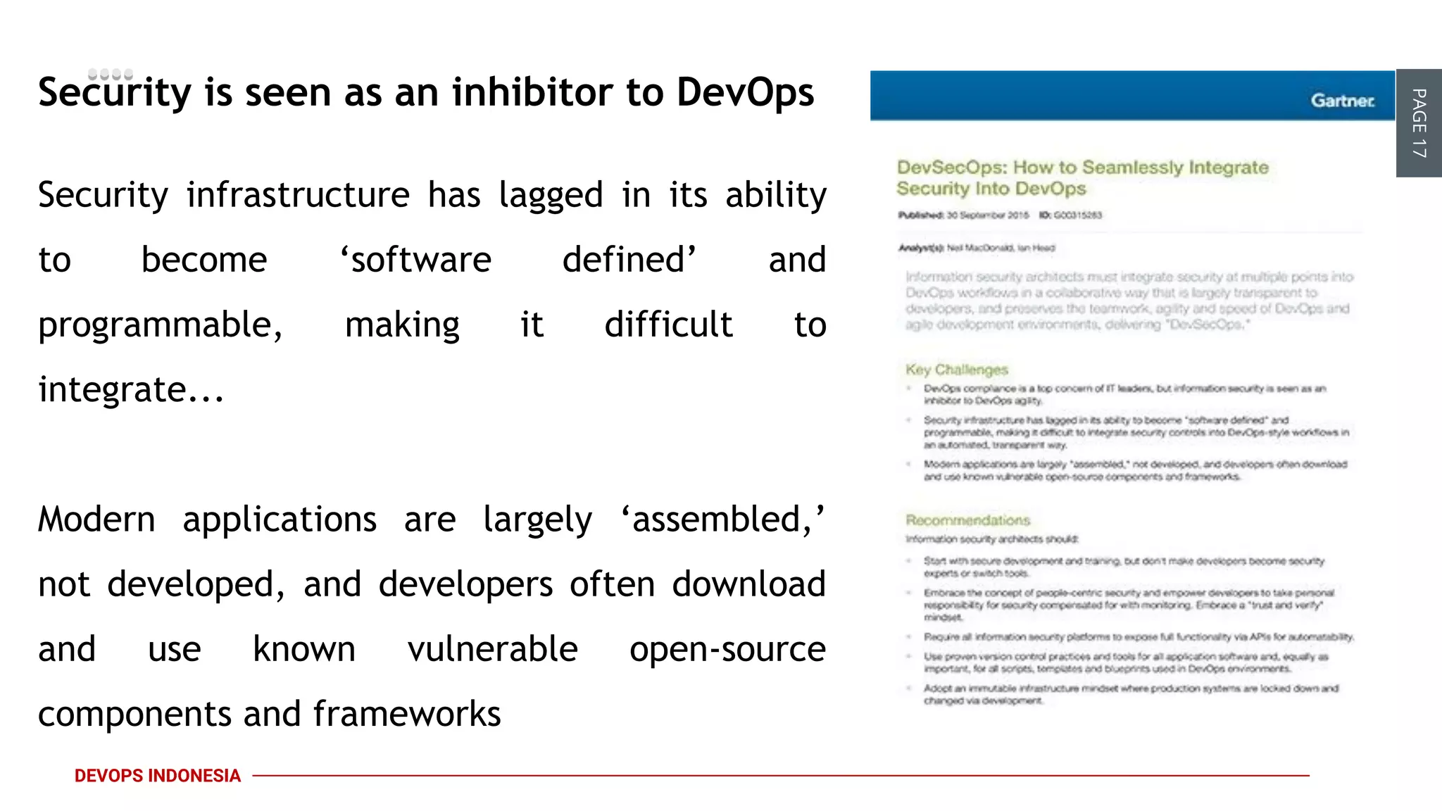 Devops Indonesia 9 Devsecops Ppt Free Download
