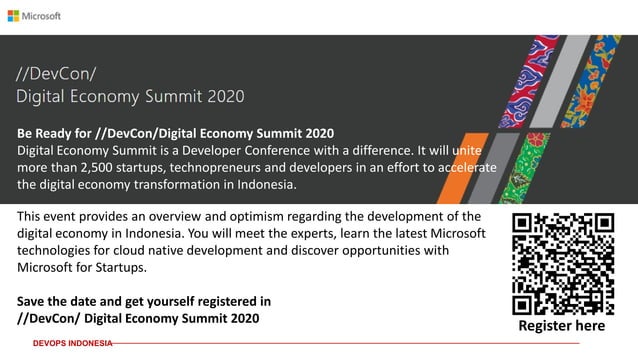 DevOps Indonesia Community 2020 - Codex | PDF