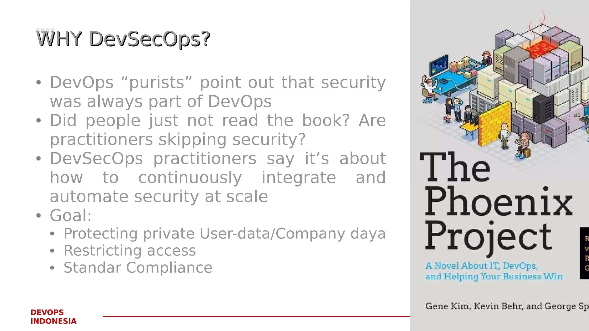 Devops Indonesia - DevSecOps - The Open Source Way | PPT