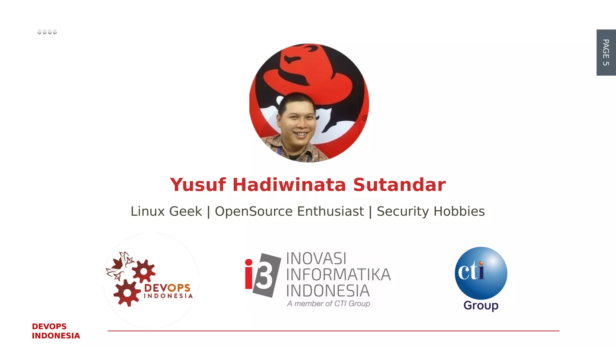 Devops Indonesia - DevSecOps - The Open Source Way | PPT