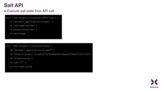Introduction to SaltStack (An Event-Based Configuration Management) | PPT