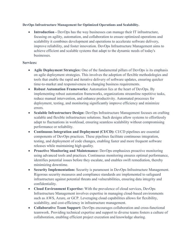 DevOps Infrastructure Management for Optimized Operations and Scalability.docx