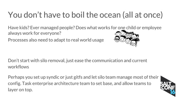 Using SaltStack to DevOps the enterprise | PPT | Free Download