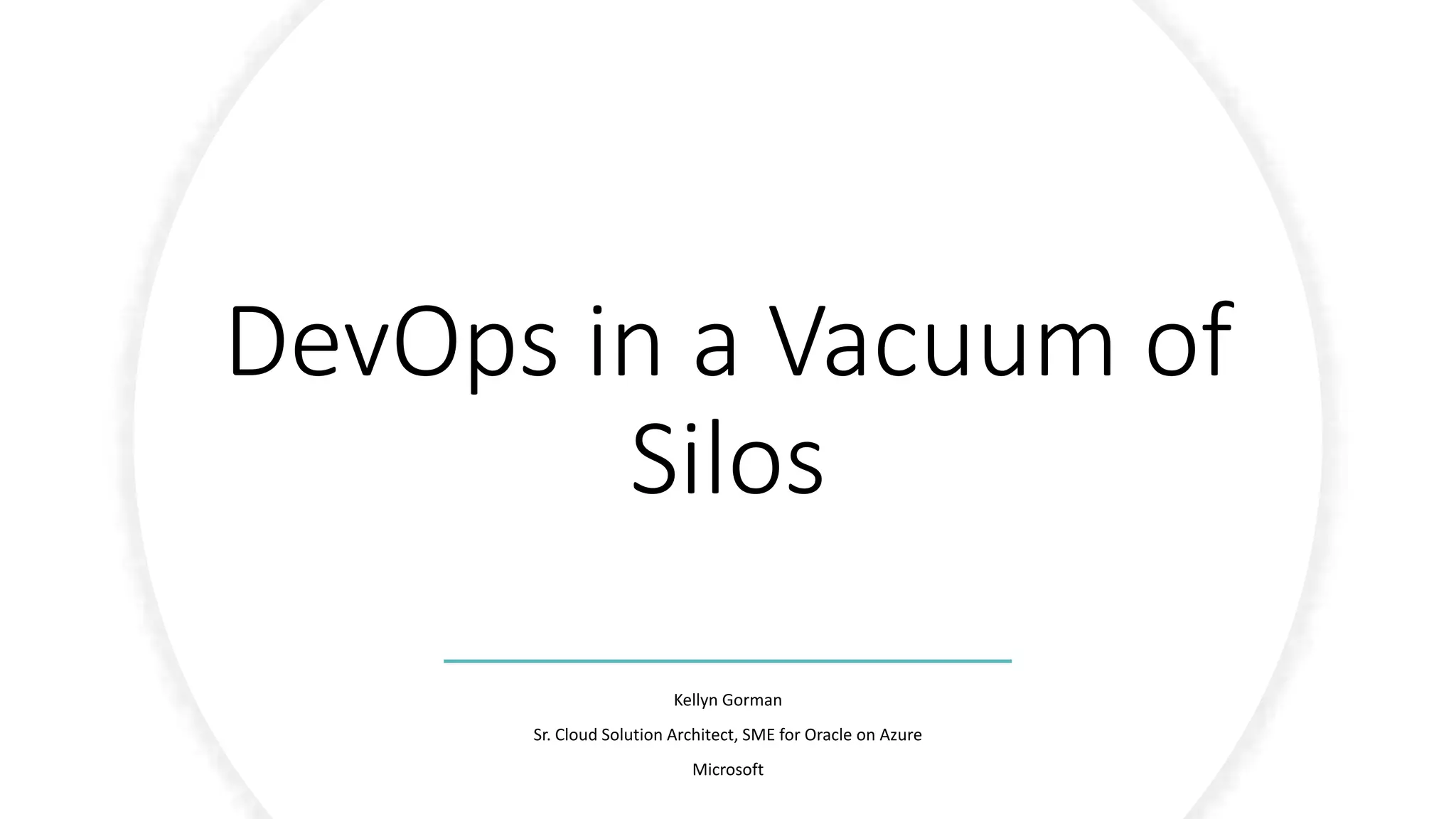 DevOps in Silos | PPT