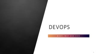 DevOps introduction | PPT