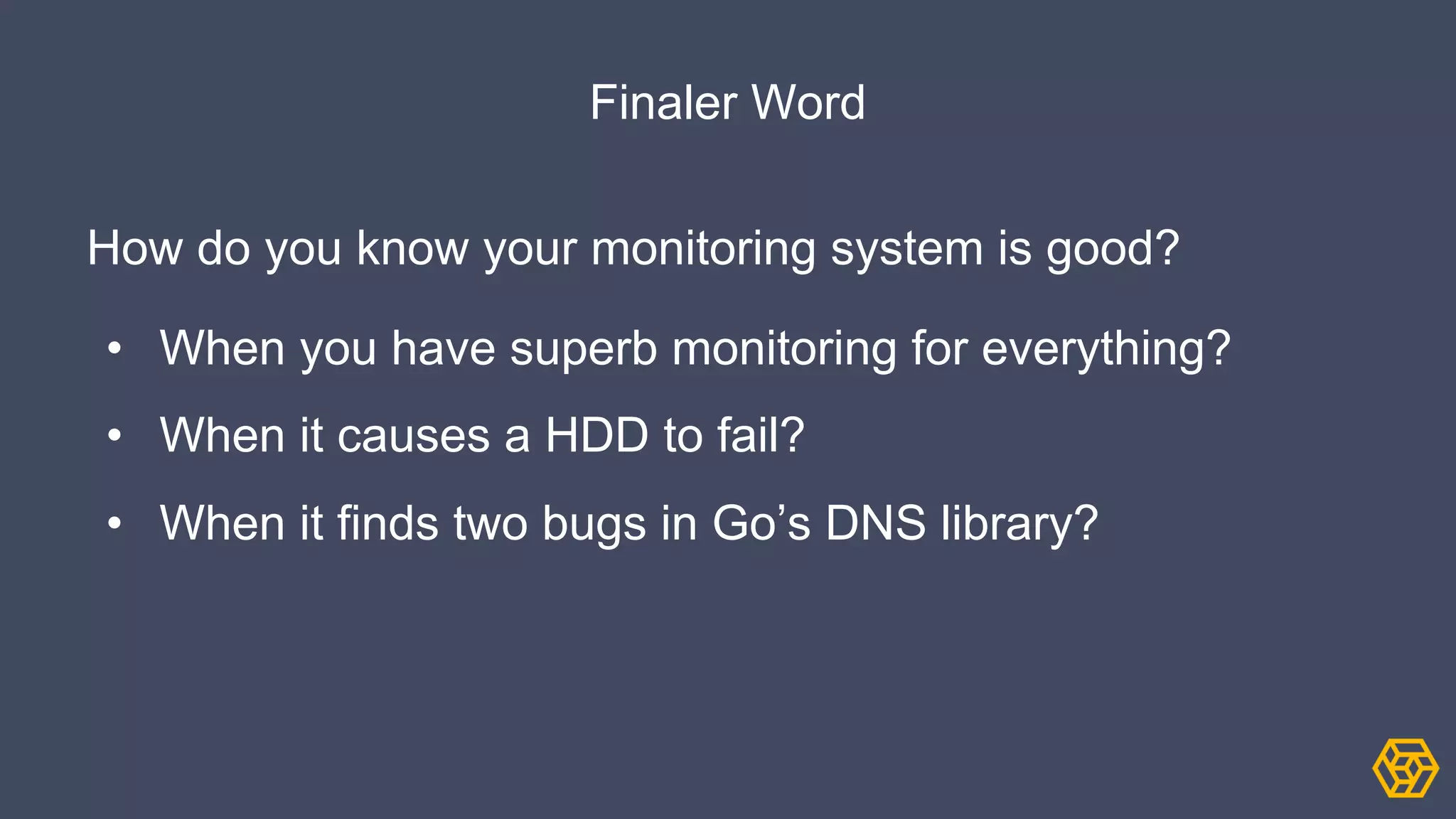 Systems Monitoring with Prometheus (Devops Ireland April 2015) | PDF
