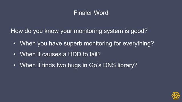 Systems Monitoring with Prometheus (Devops Ireland April 2015) | PDF ...