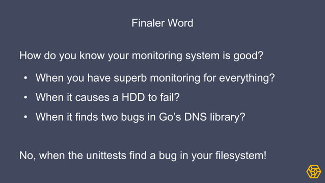 Systems Monitoring with Prometheus (Devops Ireland April 2015) | PDF ...