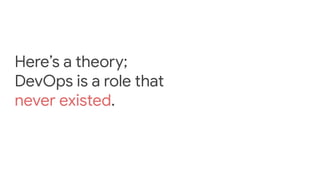 DevOps is dead, long live DevOps | PDF