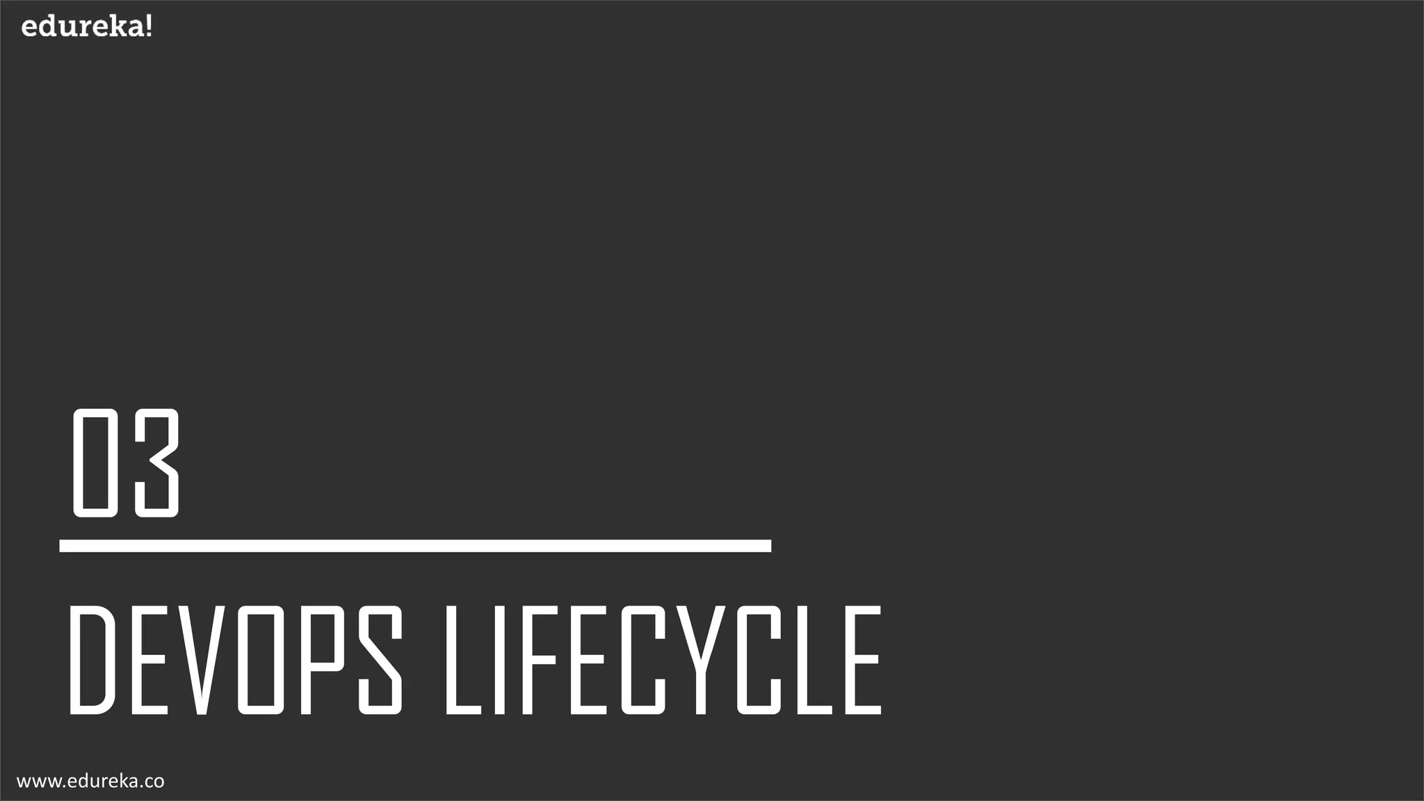 DevOps Lifecycle | Edureka | PDF