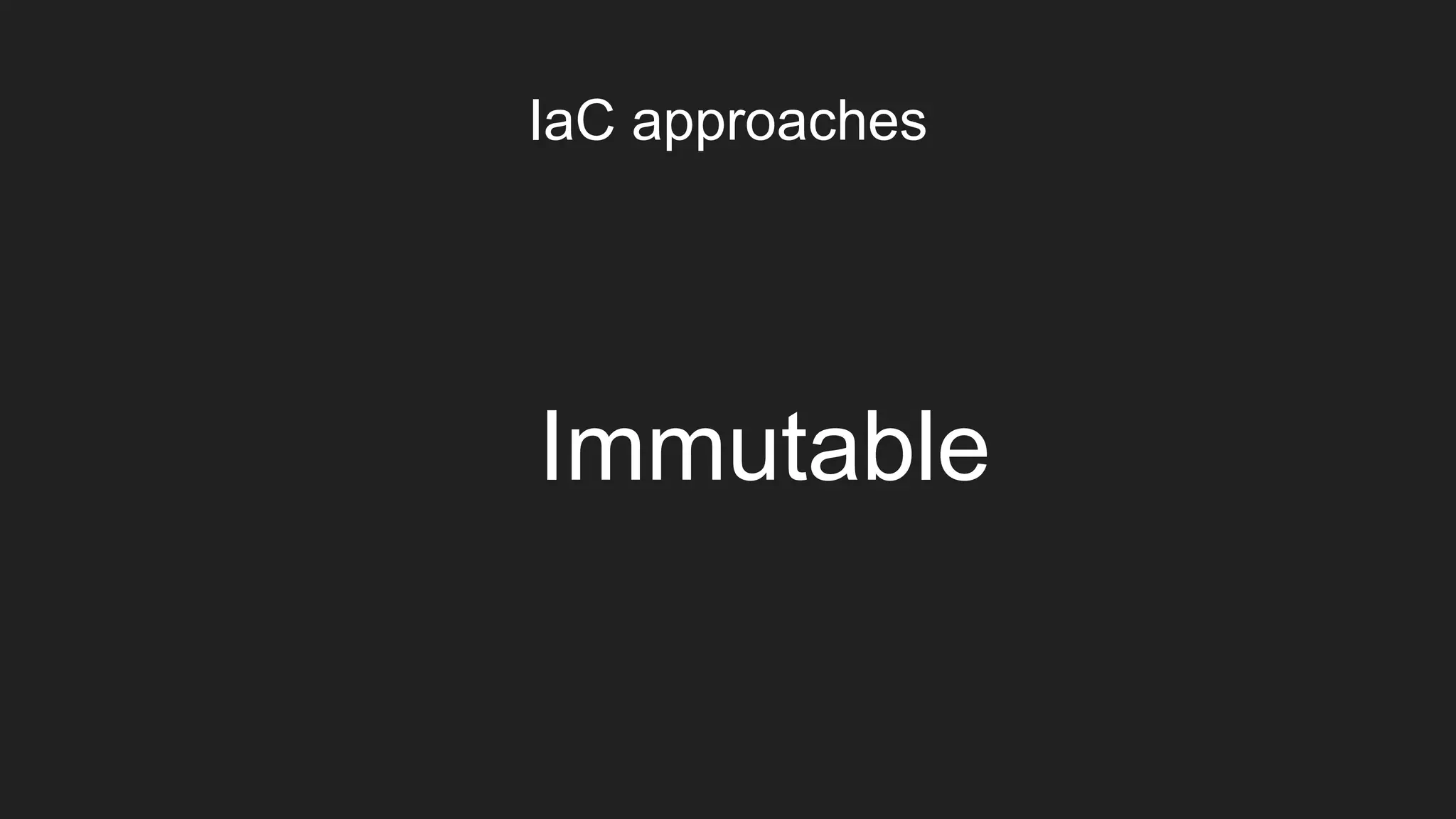 Iac And Immutable Infrastructure With Terraform Сергей Марченко Ppt