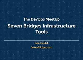 SBG Infrastructure Tools | PPT