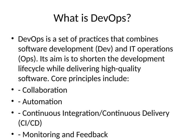 DevOps_Methodology_and_Tools for sharing | PPTX