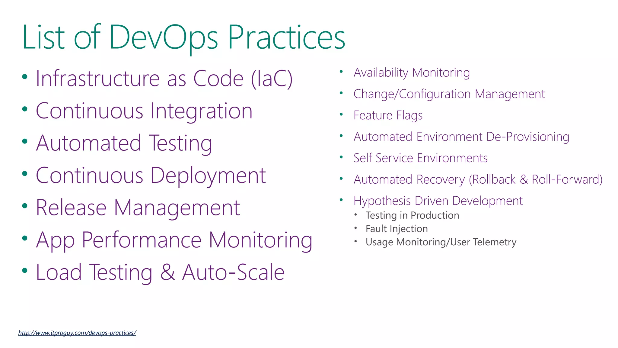 #4 - DevOps par un évangeliste Microsoft Corp | PPT