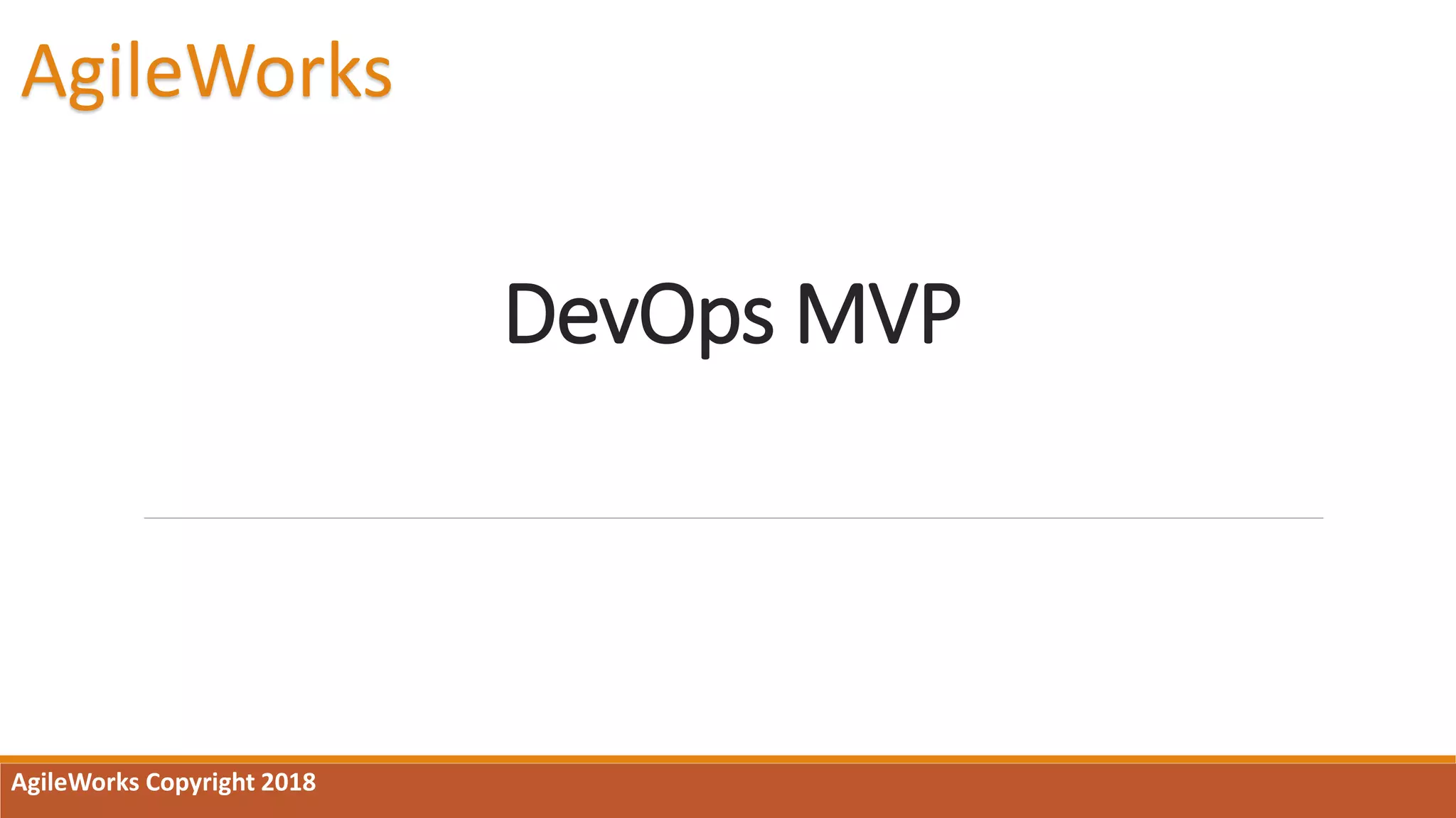 Dev ops mvp | PPT