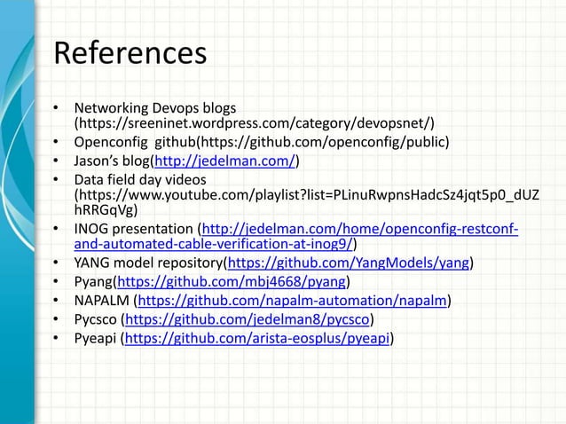 Devops in Networking | PPTX