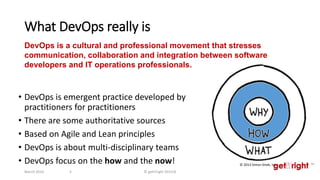 DevOps or Die. DevOps and ITSM/ITIL | PDF