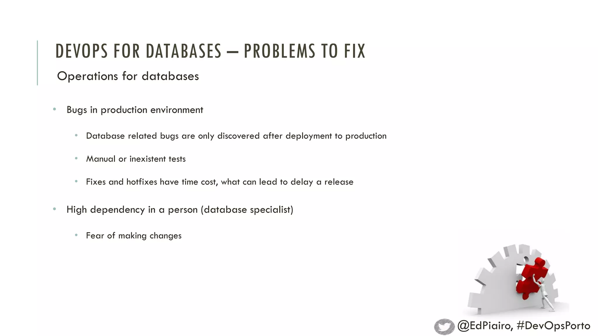 Operations for databases: the agile/devops journey | PPT