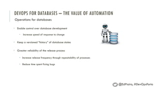 Operations for databases: the agile/devops journey | PPT