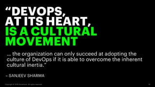 DevOps in the Enterprise: My Experience at Accenture | PPT