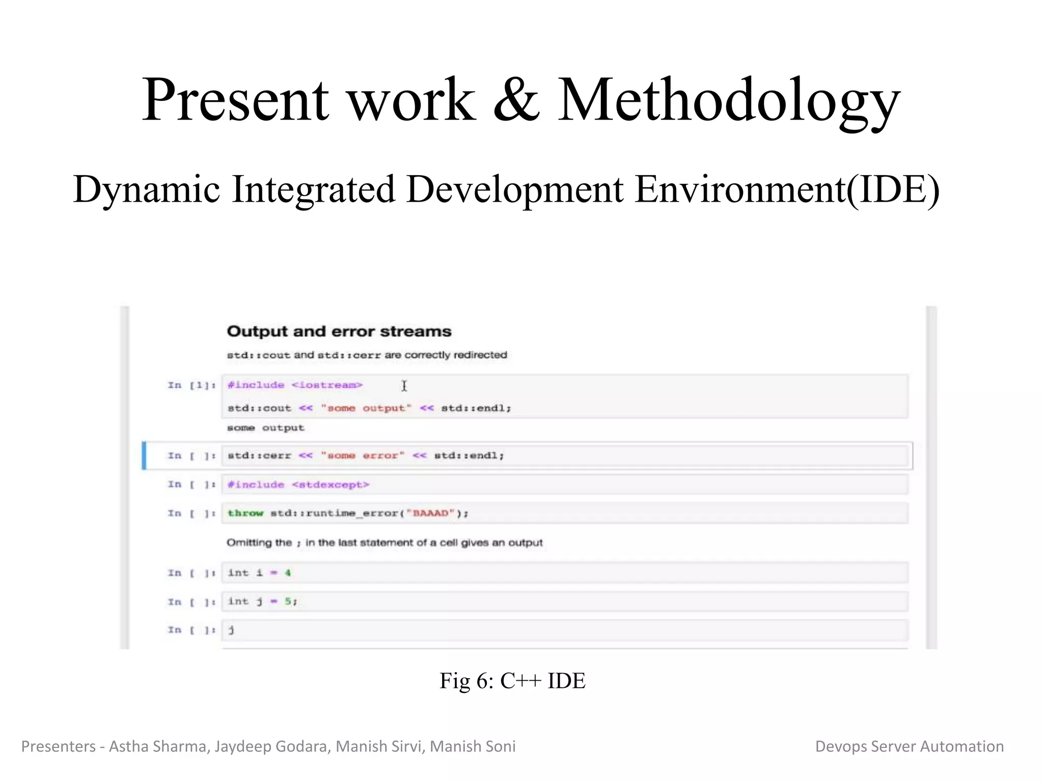 DevOps server automation | PPTX | Cloud Computing | Internet
