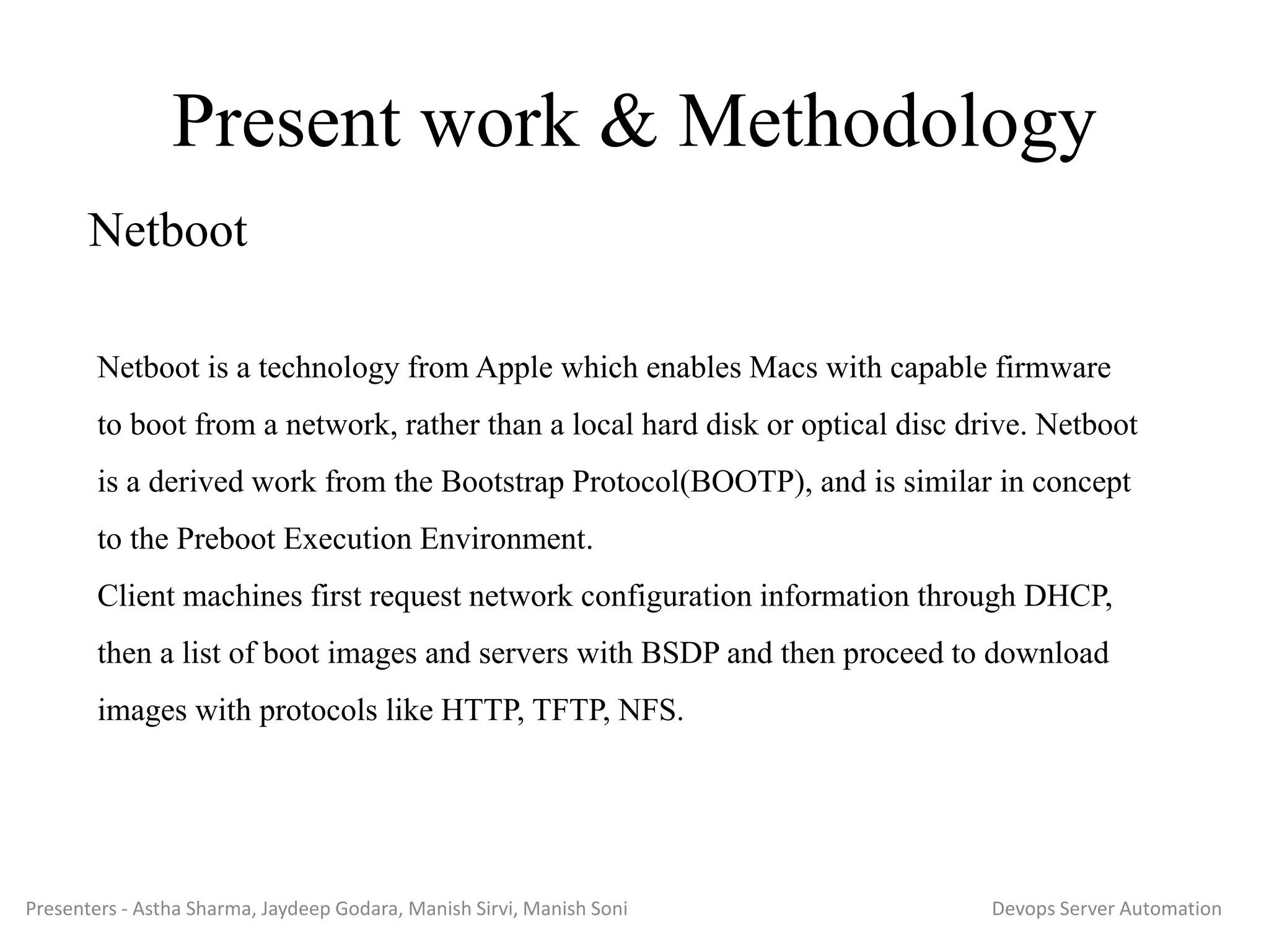 DevOps server automation | PPTX | Cloud Computing | Internet