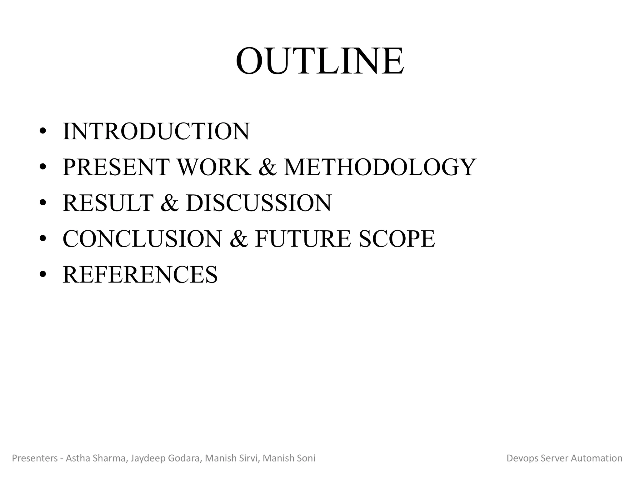 Devops Server Automation Ppt 