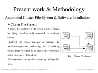 DevOps server automation | PPTX | Cloud Computing | Internet