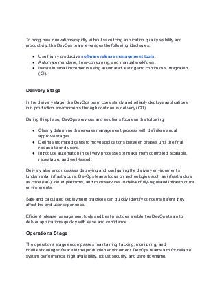 DevOps Services and Solutions: A Comprehensive Overview | PDF