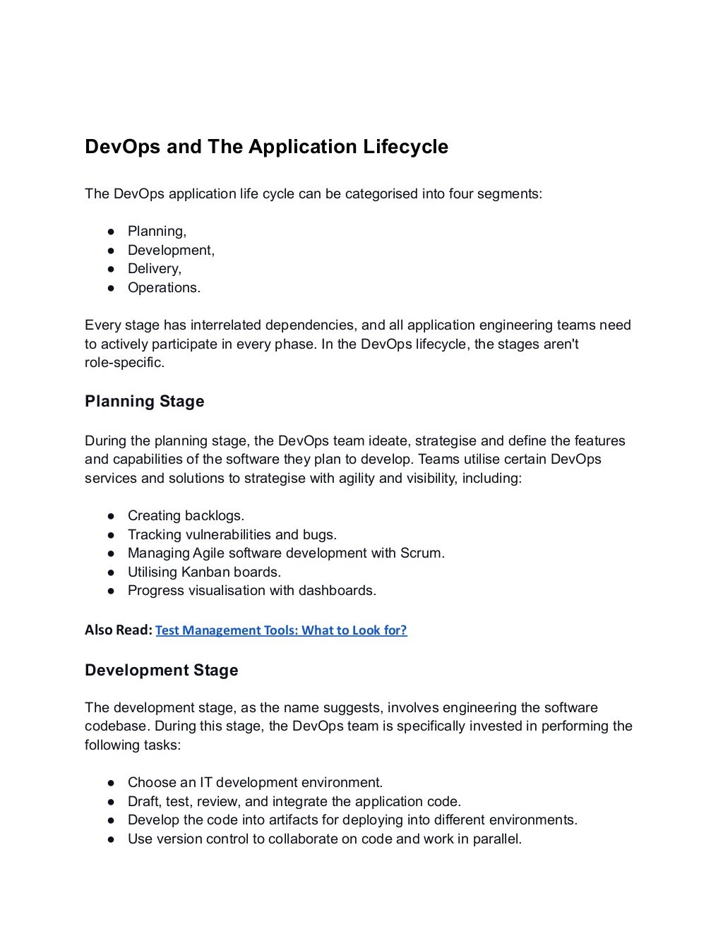 DevOps Services and Solutions: A Comprehensive Overview | PDF