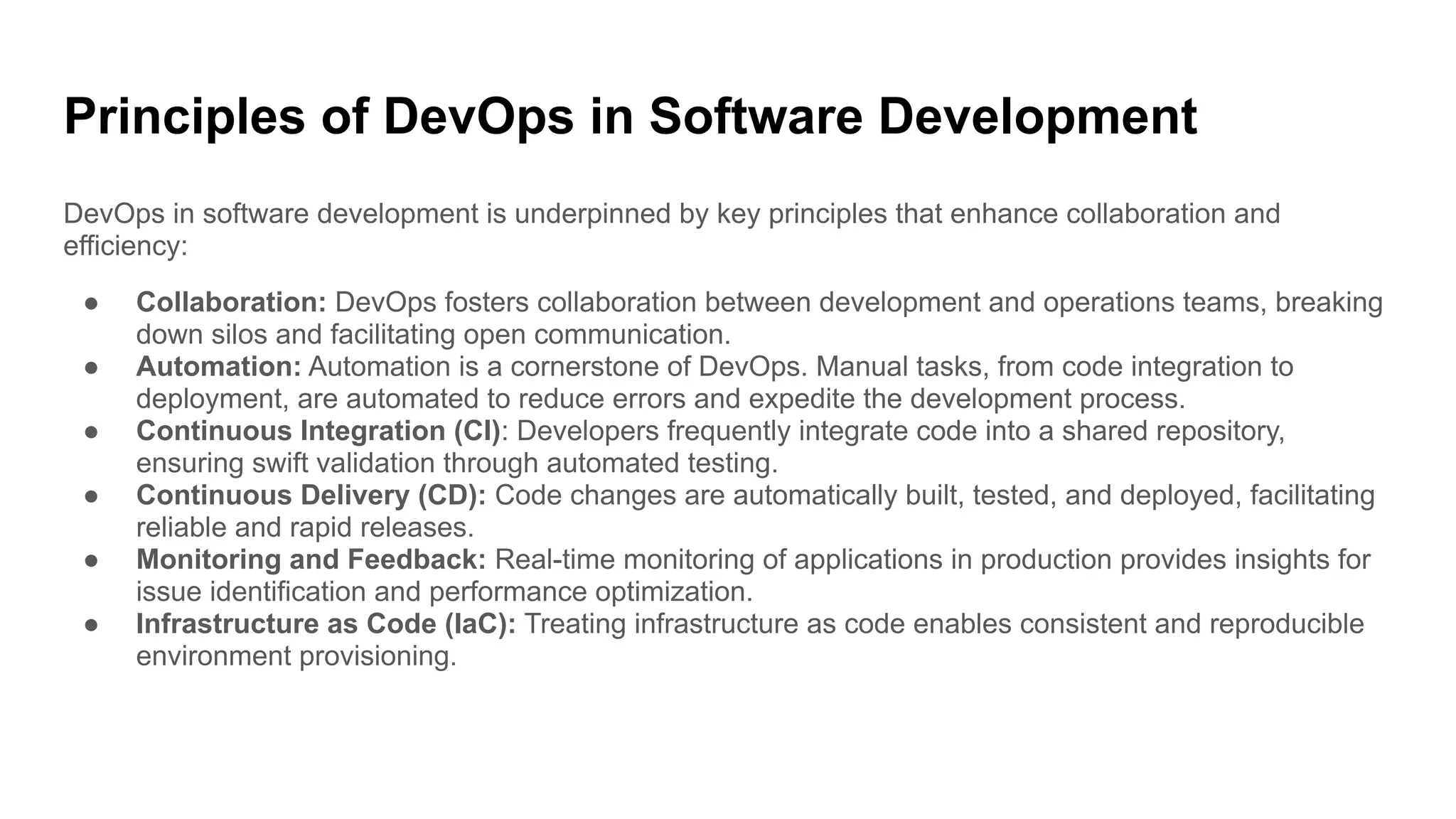DevOps in Software Development | Streamlining Processes for Agile Success | PPT