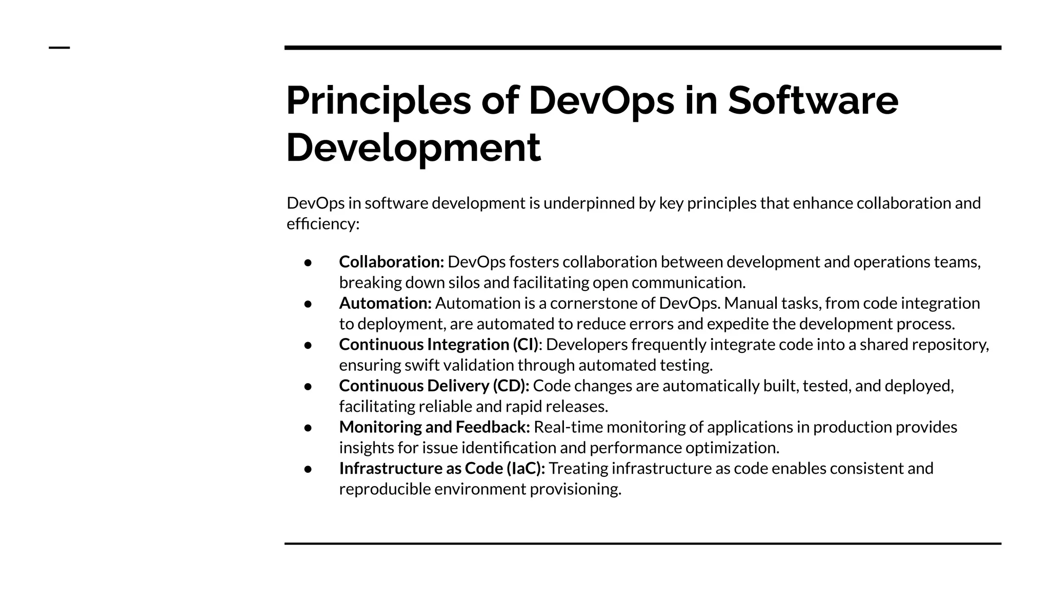Devops In Software Development Streamlining Processes For Agile