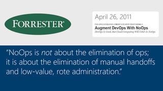 NoOps != No Operations | PPT