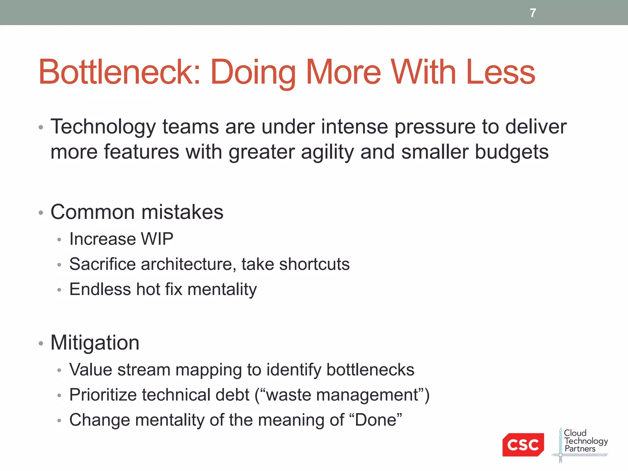 Top Devops bottlenecks, constraints and best practices | PPTX