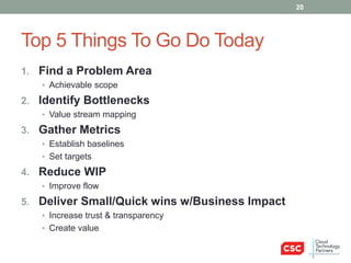 Top Devops bottlenecks, constraints and best practices | PPTX