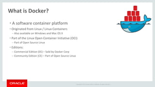 DevOps Supercharged with Docker on Exadata | PDF | Operating Systems ...
