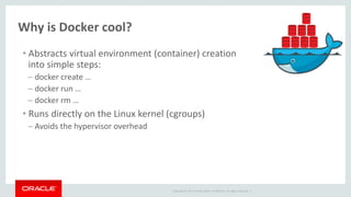 DevOps Supercharged with Docker on Exadata | PDF | Operating Systems | Computer Software and ...