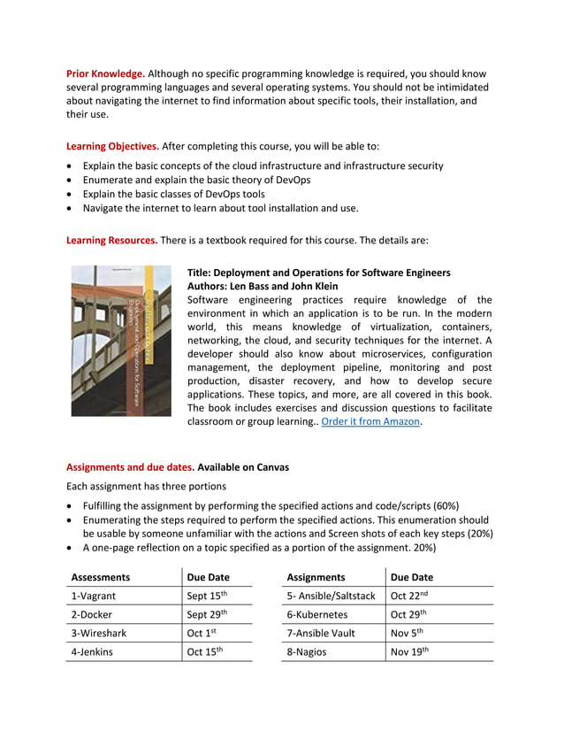 Devops syllabus | PDF