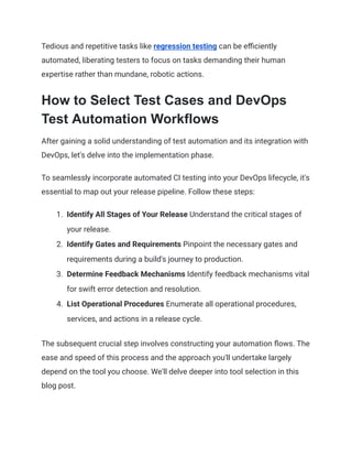 DevOps Test Automation_ Its Significance, Types, and Tools.pdf | Web ...