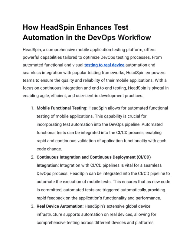 DevOps Test Automation_ Its Significance, Types, and Tools.pdf | Web ...