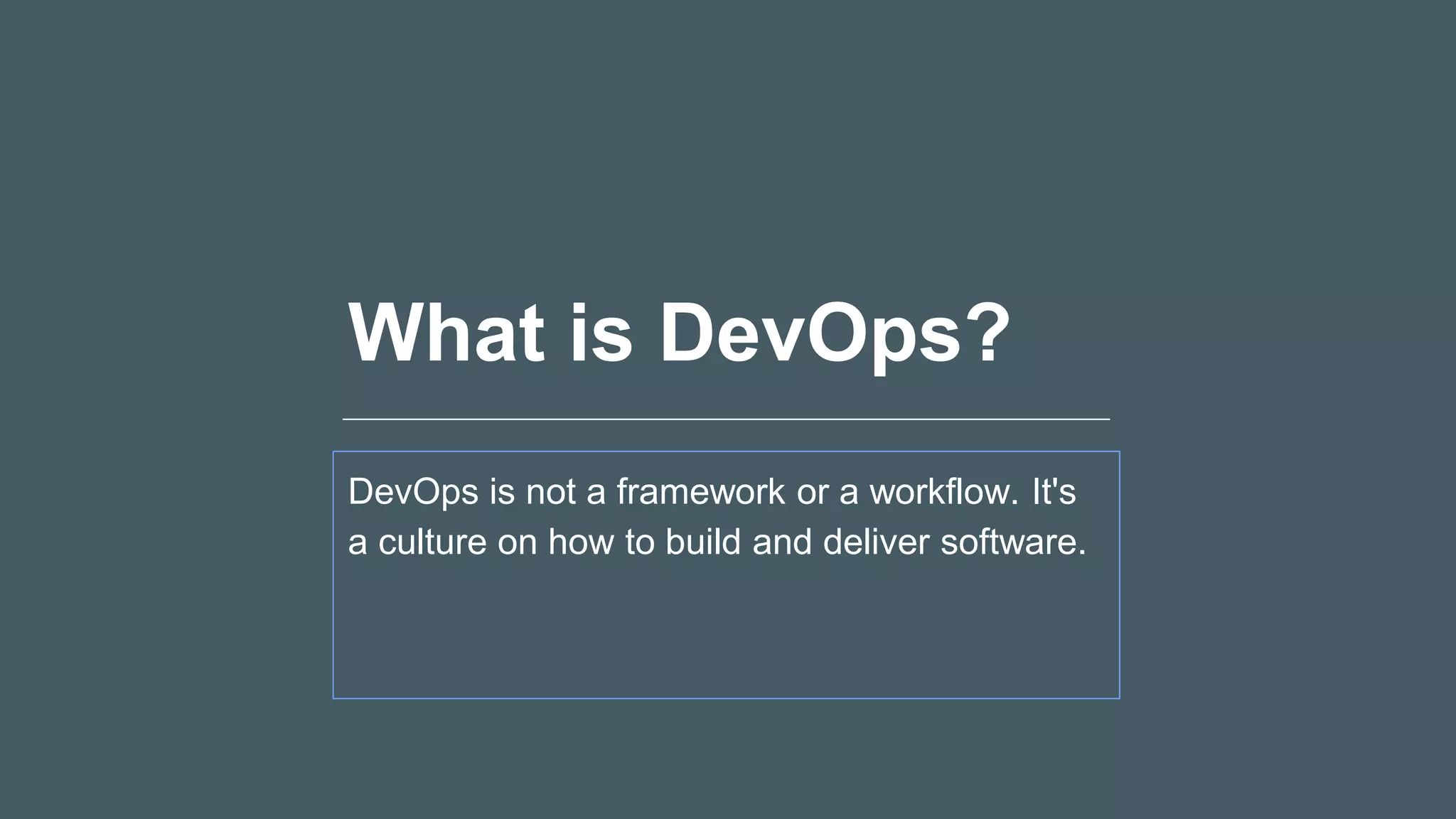 Devops the faster route to production | PPT