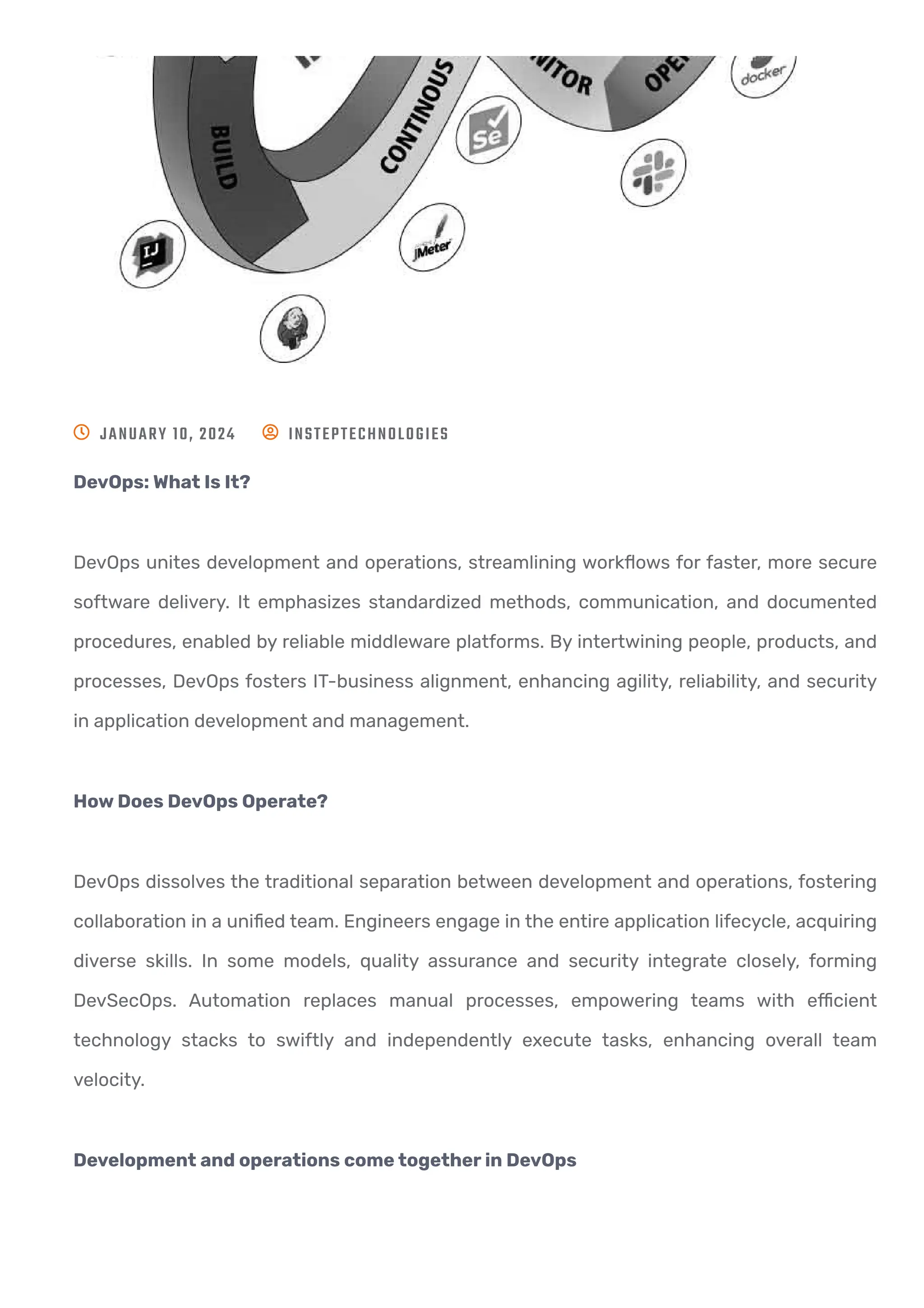 DEVOPS: THE KEY TO CONTINUOUS IMPROVEMENT AND CUSTOMER SATISFACTION | PDF