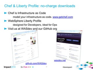 Dev ops tools and was liberty profile | PPT