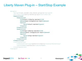 Dev ops tools and was liberty profile | PPT