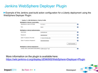 Dev ops tools and was liberty profile | PPT