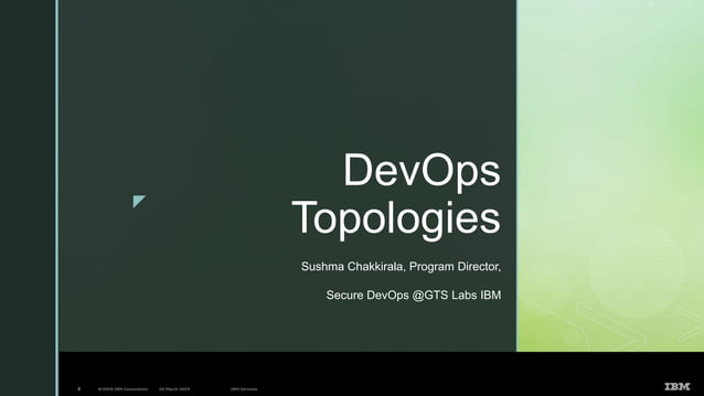 DevOps topologies | PPT