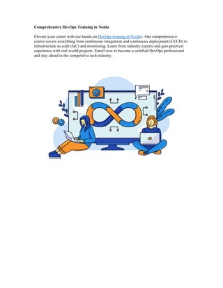 Comprehensive DevOps Training Course in Noida | PDF